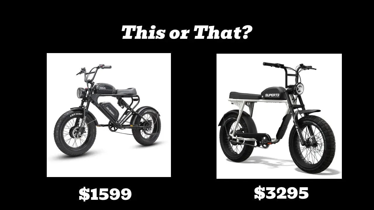 Meelod DK300 MAX vs. Super73: The Ultimate Showdown of Motor and – MEELOD