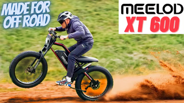 MEELOD XT600DL Dual Motor Moped Style Ebike Top Speed 35Mph