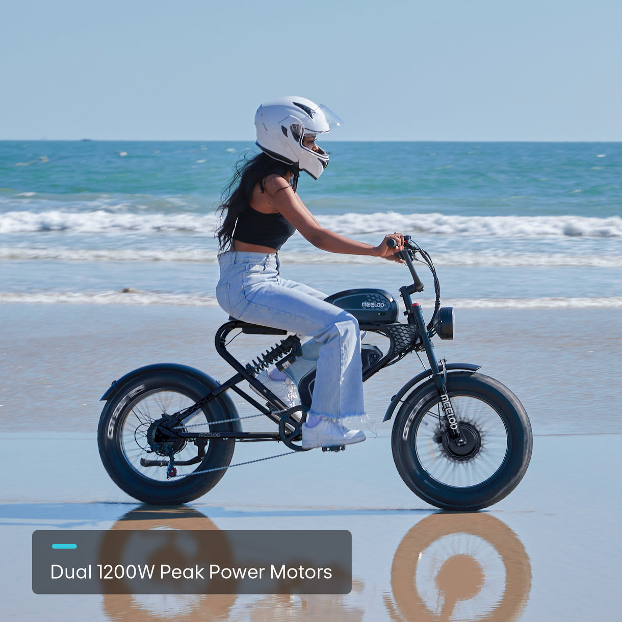 MEELOD DK300MAX Long Range Ebike - Dual Motor, Dual Battery, Up to 150 ...