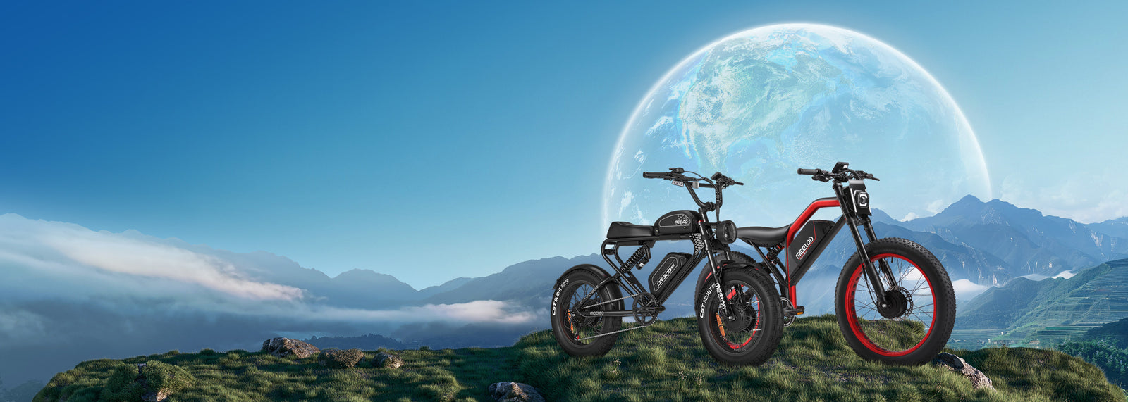 The Meelod® Retro Moped Style Ebike | MEELOD