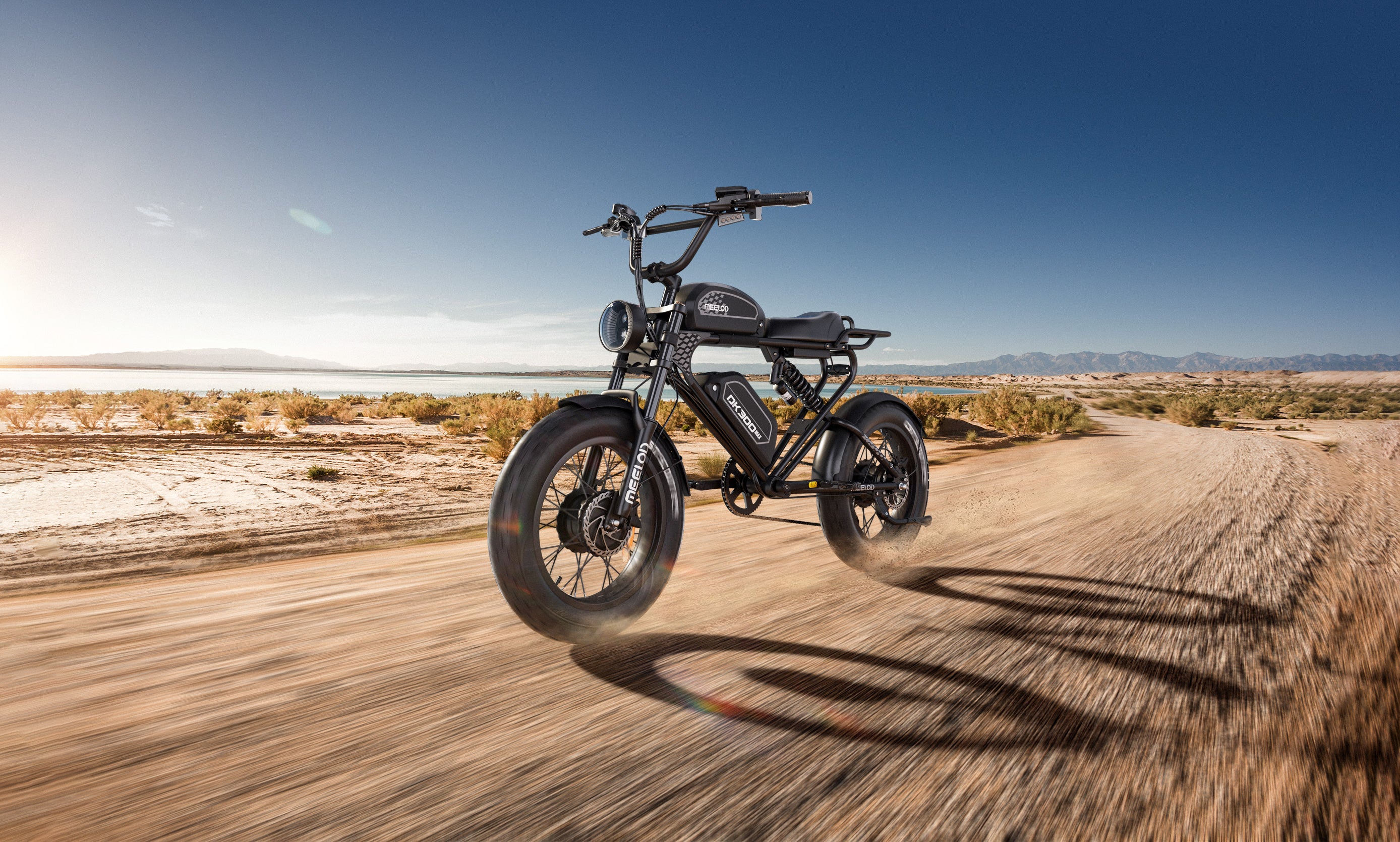 The Meelod® Retro Moped Style Ebike | MEELOD