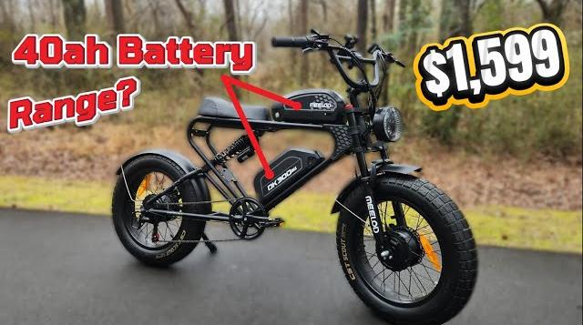 MEELOD DK300MAX Long Range Ebike - Dual Motor, Dual Battery, Up to 150 Miles Range