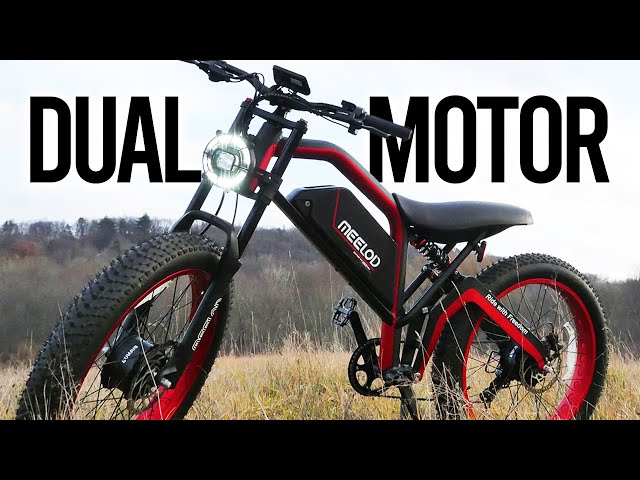 MEELOD XT600DL Dual Motor Moped Style Ebike Top Speed 35Mph