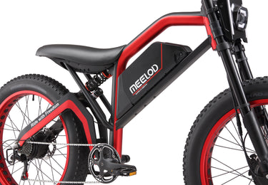 MEELOD XT600DL Dual Motor Moped Style Ebike Top Speed 35Mph
