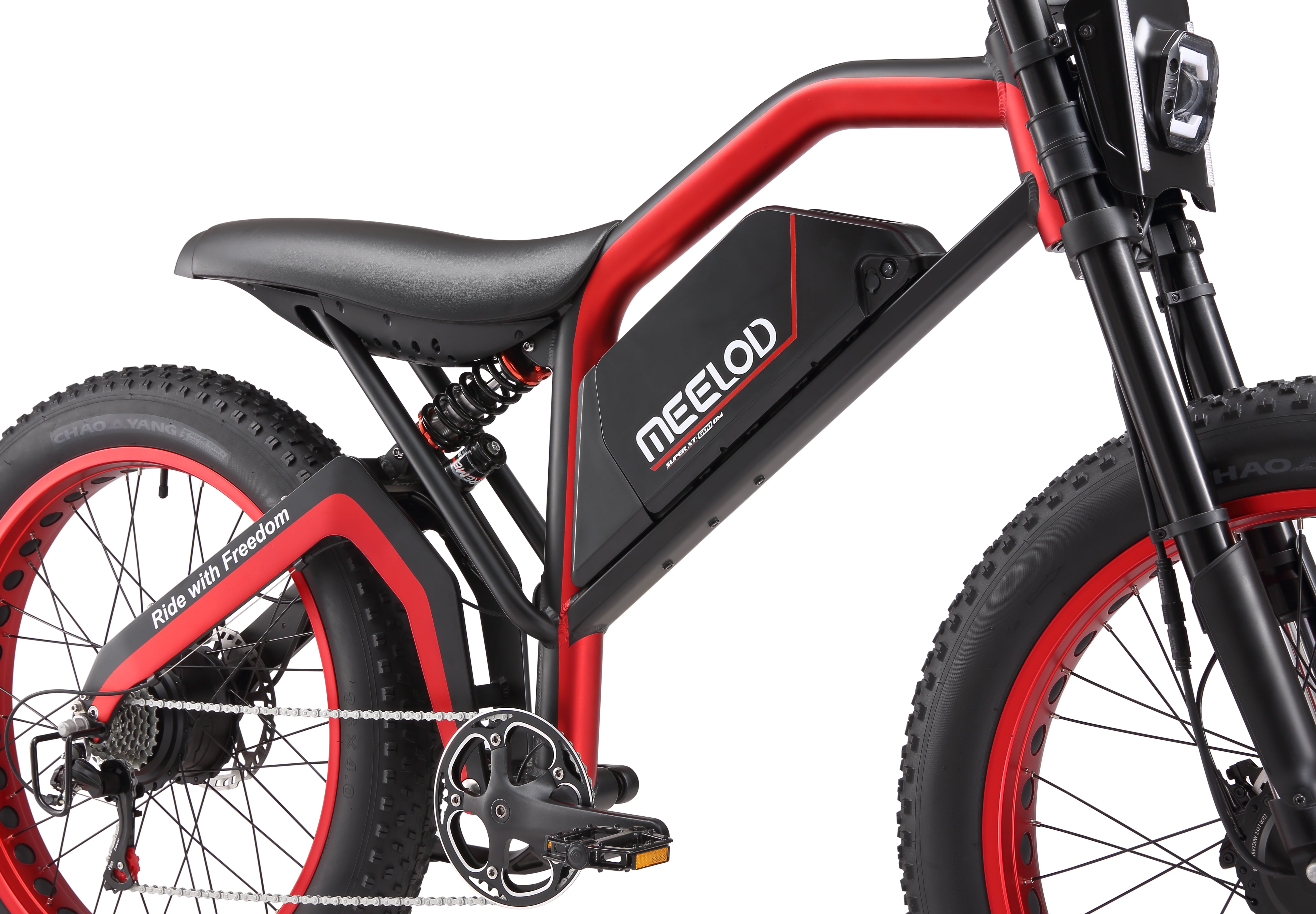 MEELOD XT600DL Dual Motor Moped Style Ebike Top Speed 35Mph