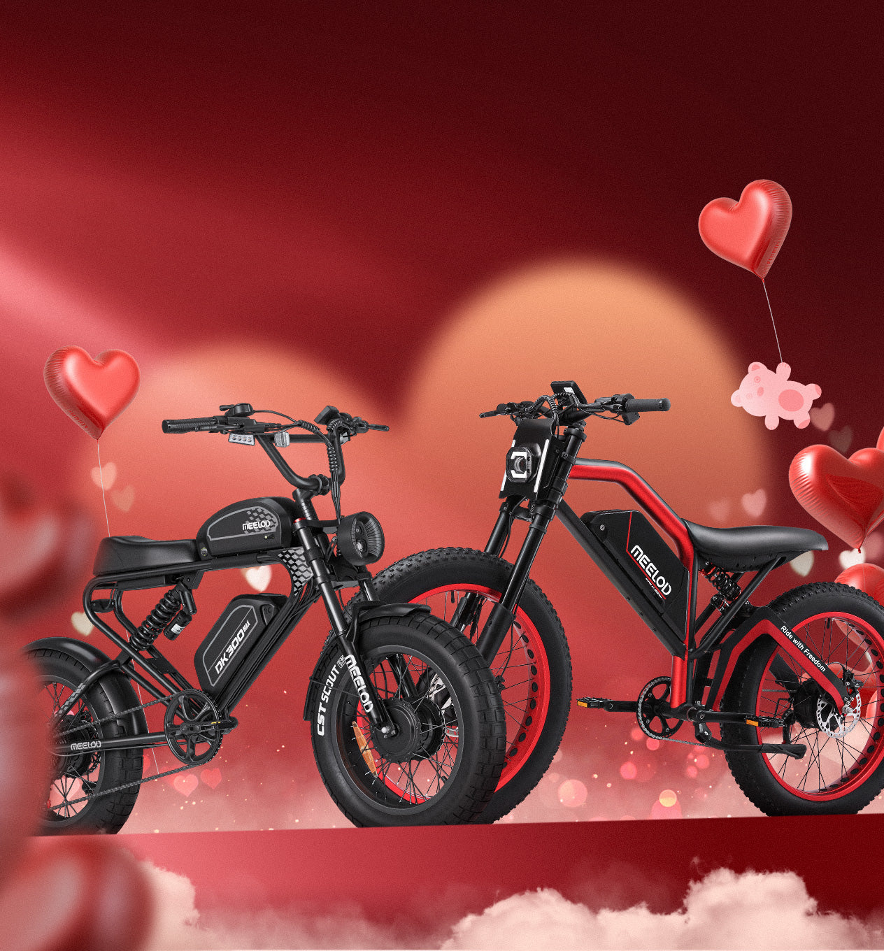 The Meelod® Moped Style Ebike | MEELOD