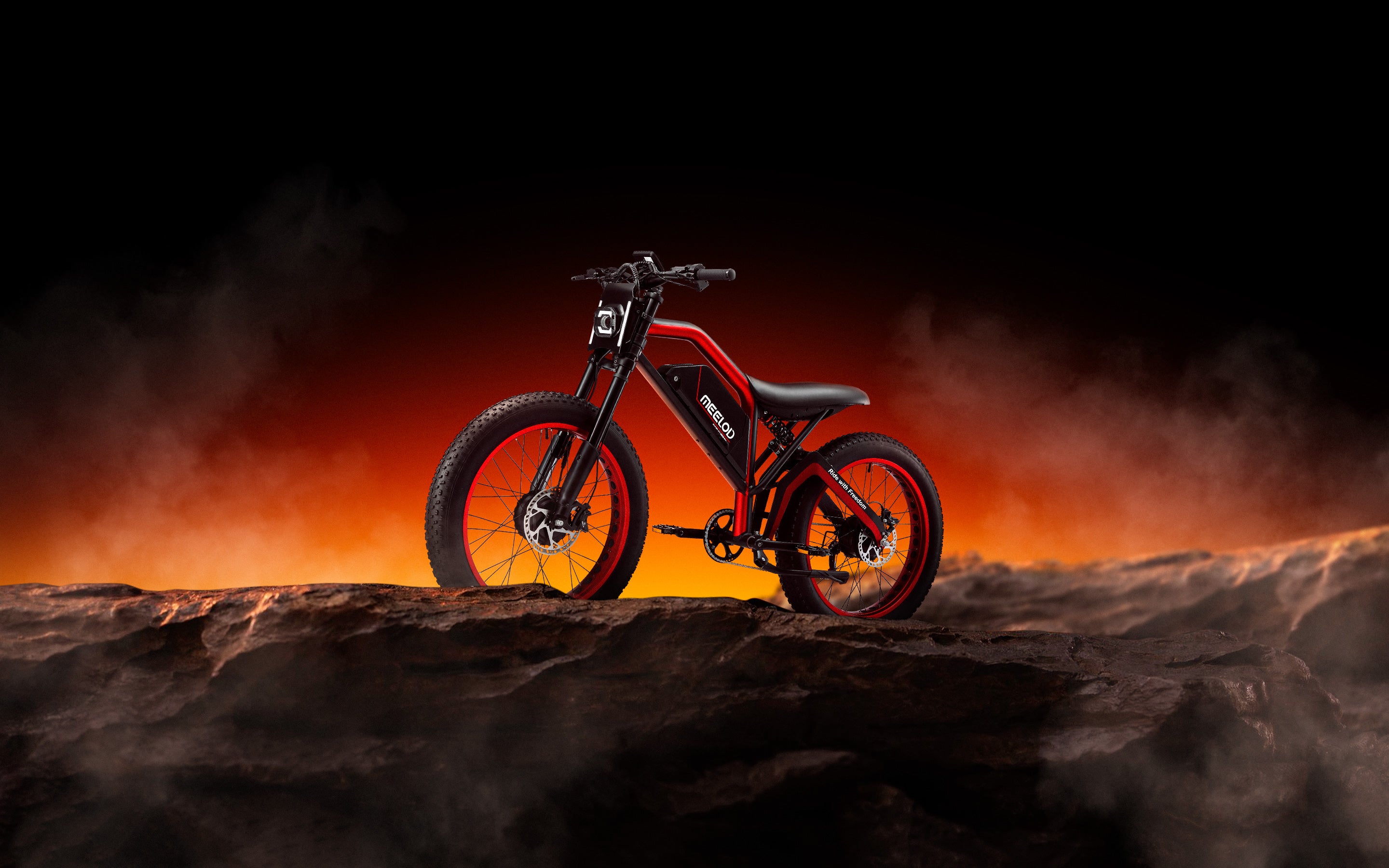 The Meelod® Retro Moped Style Ebike | MEELOD