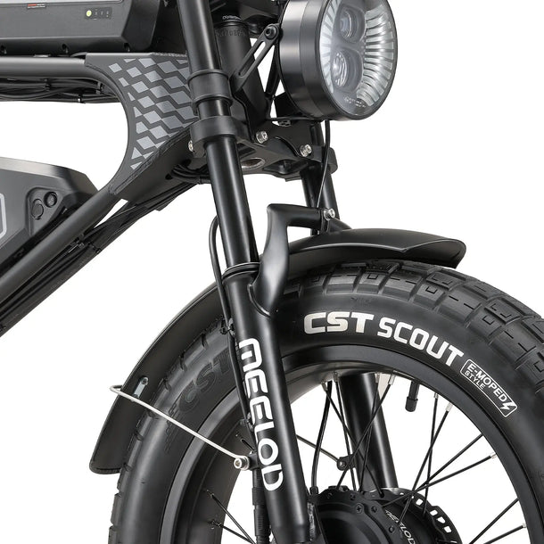 MEELOD DK300MAX Long Range Ebike - Dual Motor, Dual Battery, Up to 150 ...