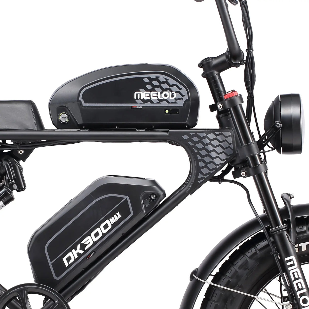 MEELOD DK300MAX Long Range Ebike - Dual Motor, Dual Battery, Up to 150 Miles Range