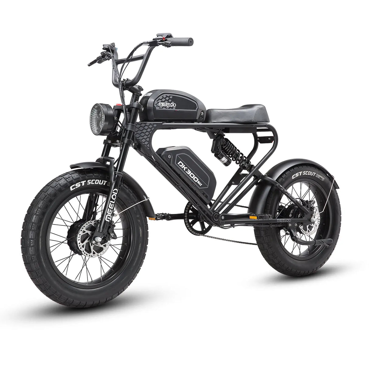 MEELOD DK300MAX Long Range Ebike - Dual Motor, Dual Battery, Up to 150 ...