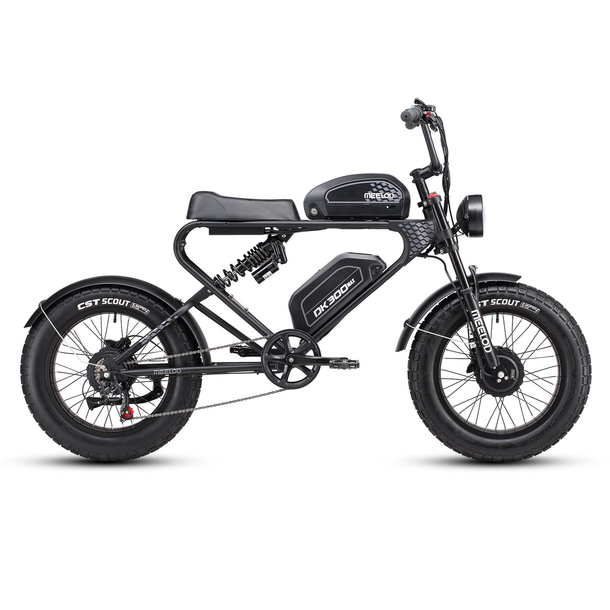 MEELOD DK300MAX Long Range Ebike - Dual Motor, Dual Battery, Up to 150 ...